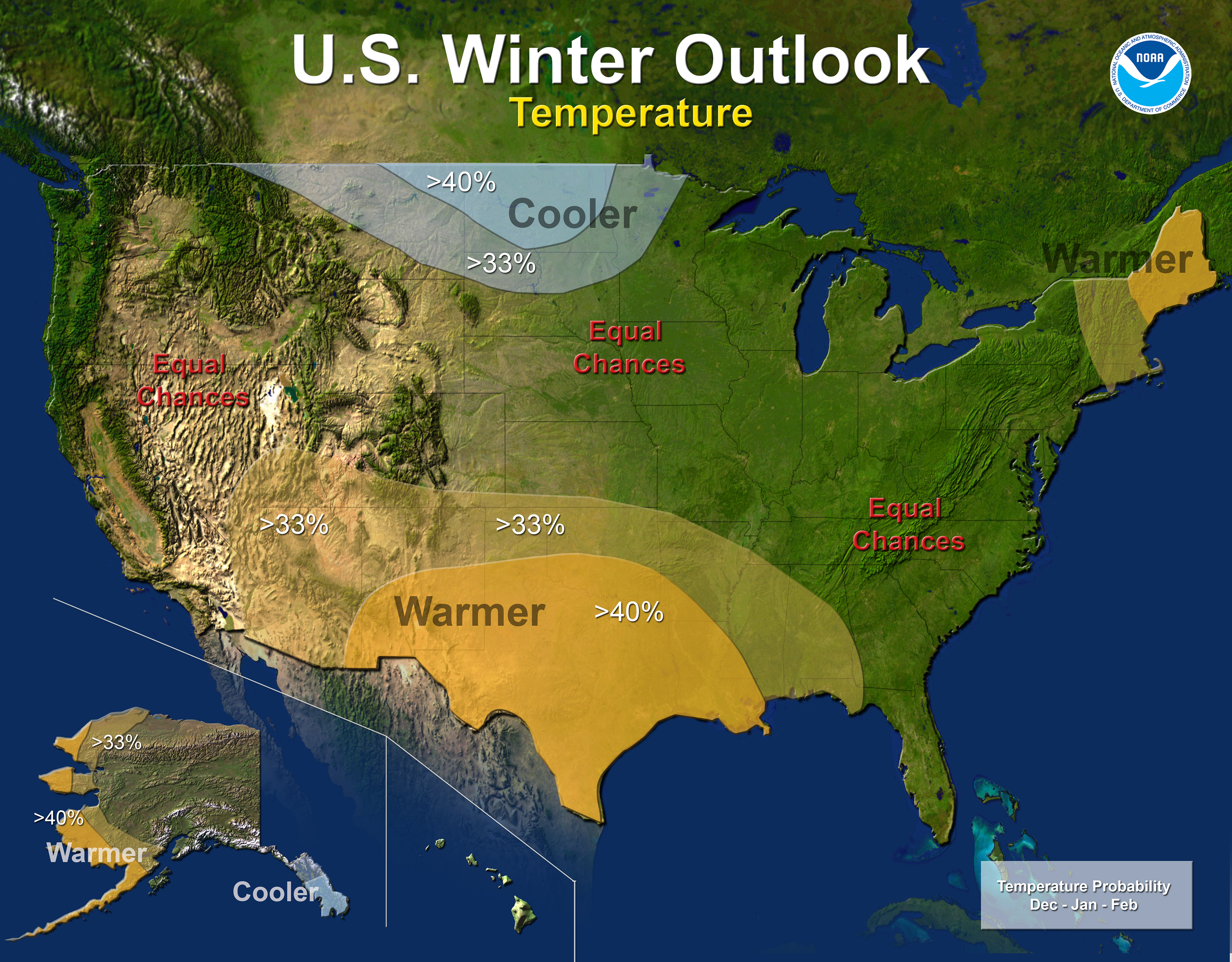 NOAA Predicting Drier and Warmer Conditions this Winter | Panhandle ...