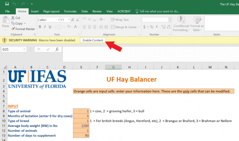 Introducing the New UF Hay Balancer Decision-Aid for Cattle Ranchers ...