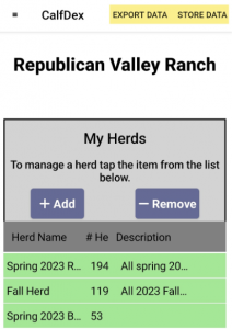 CalfDex: A Free Basic Record App for Cow-Calf Producers | Panhandle ...