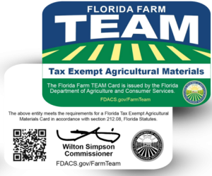 Farmers and Ranchers Can Now Apply for Florida Farm TEAM Sales Tax ...